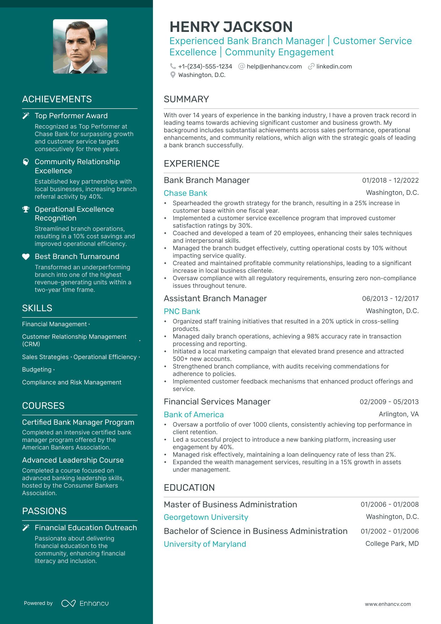 5 Bank Branch Manager Resume Examples & Guide for 2024