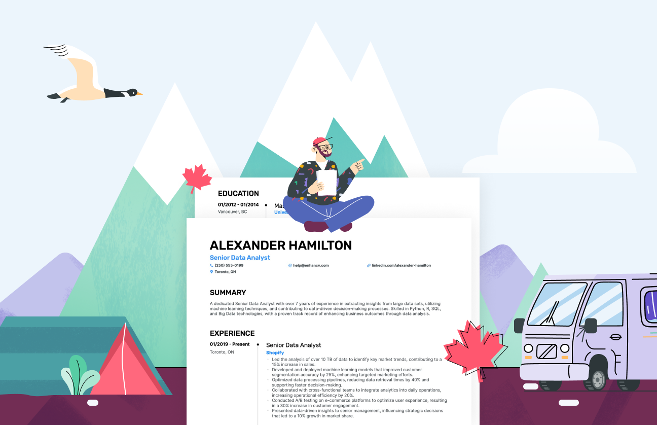 Canadian Resume Format & How-to Guide for 2026 | Templates, Examples ...