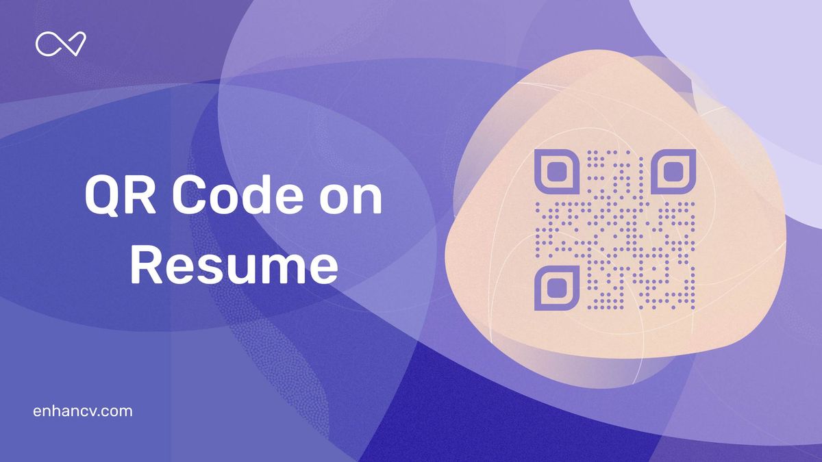 How To Use a QR Code on Your Resume | Enhancv