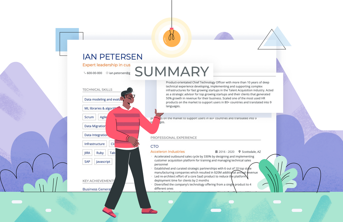 Career Counsellor's Guide to Resume Summaries — 129 Resume Summary ...