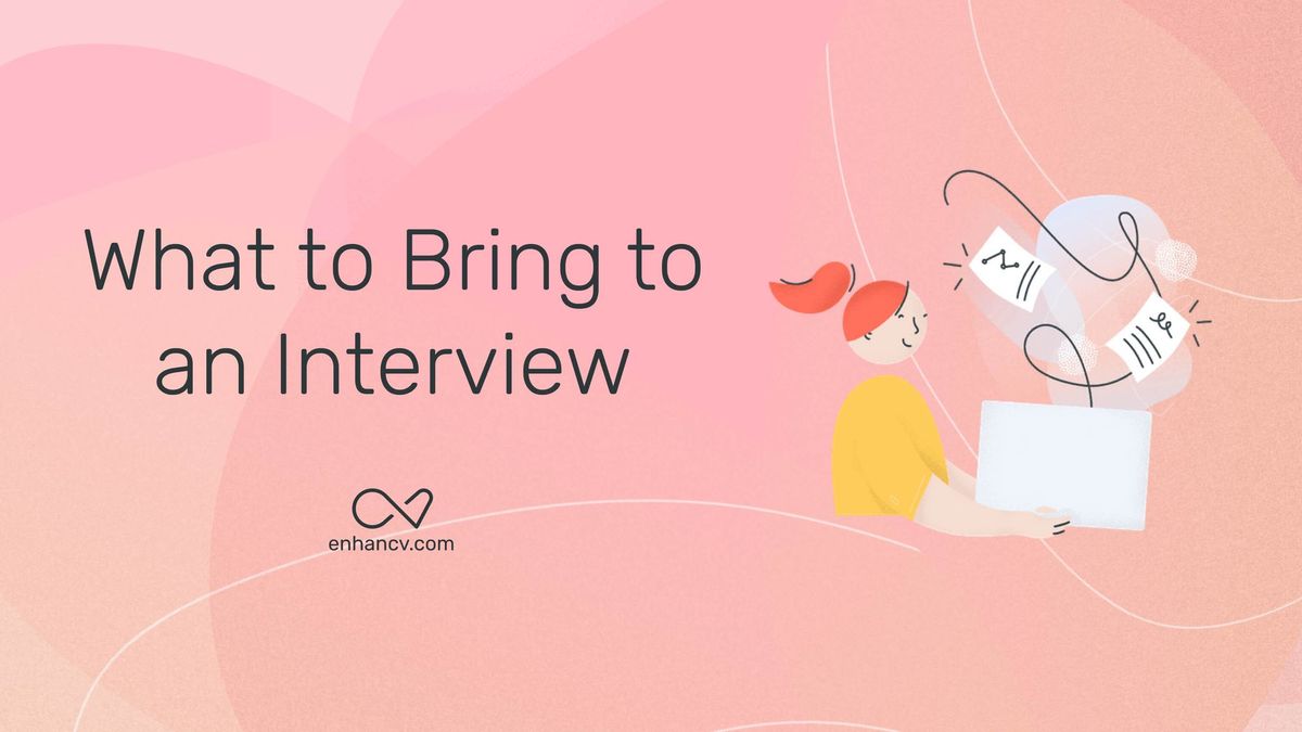 What to Bring to an Interview: Always Take These 10 Useful Items (with ...