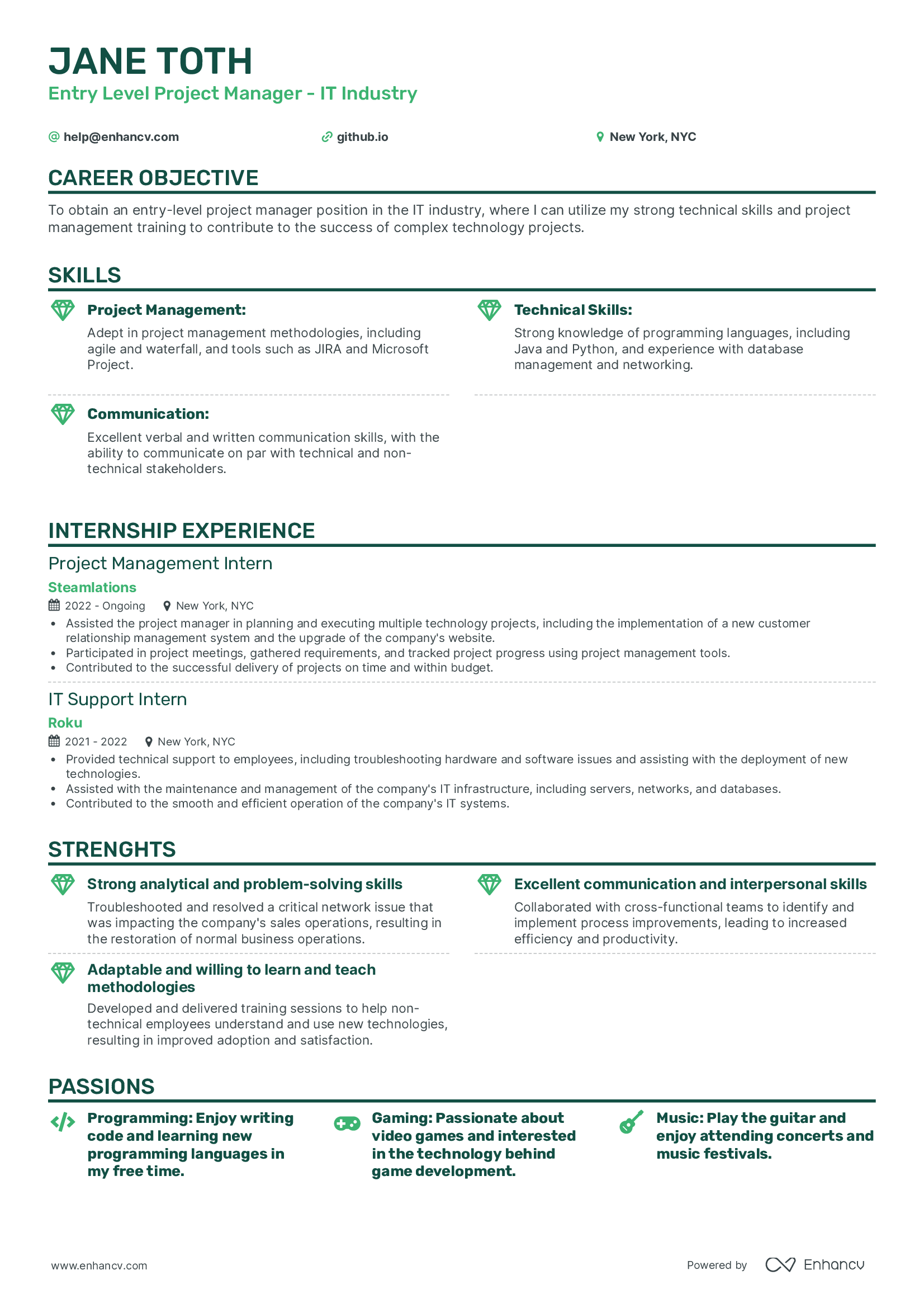 12 Project Manager Resume Examples Guide For 2023