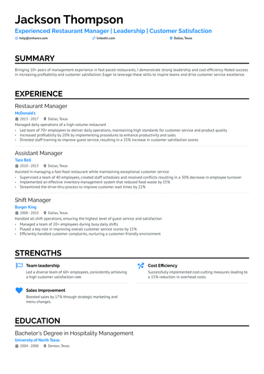 18 Business Owner Resume Examples & Guide for 2025