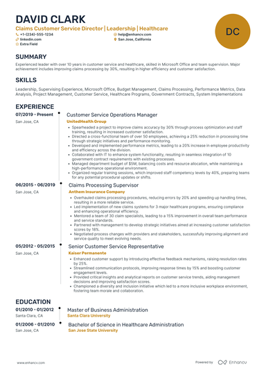39 Customer Service Resume Examples & Guide for 2025