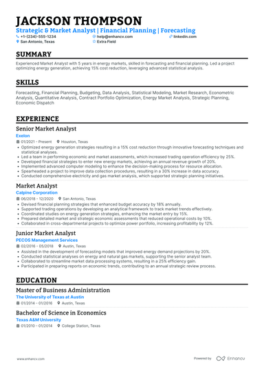 24 Financial Analyst Resume Examples & Guide for 2025