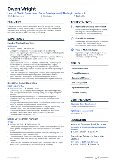 27 Chief Technology Officer (CTO) Resume Examples & Guide for 2025
