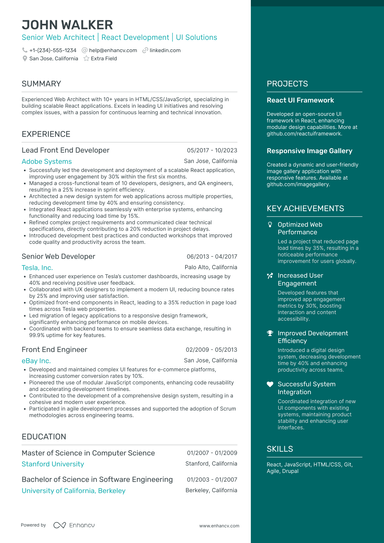 41 Web Developer Resume Examples & Guide for 2025