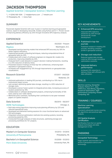 25 Scientist Resume Examples That Got Jobs for 2025