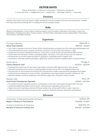 24 Chef Resume Examples & Guide for 2025
