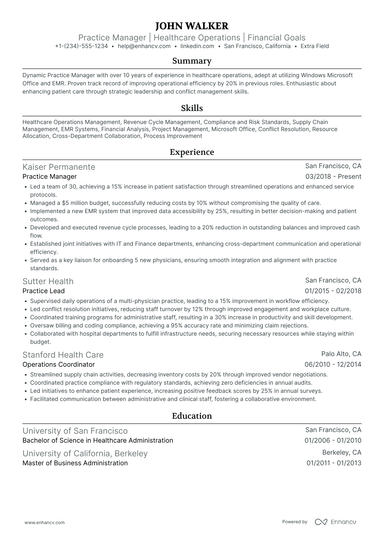 27 Healthcare Resume Examples, Templates & Guide for 2025