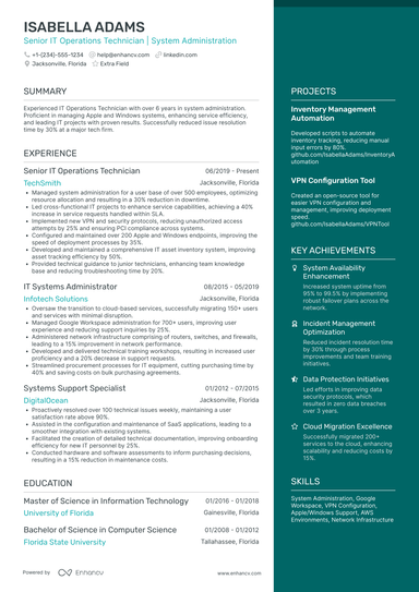 25 IT Support Resume Examples & Guide for 2025