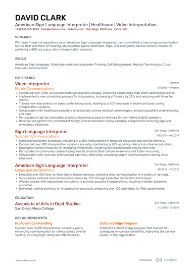 23 Translator Resume Examples & Guide for 2025