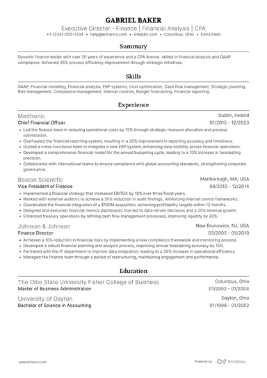 19 Executive Director Resume Examples & Guide for 2025