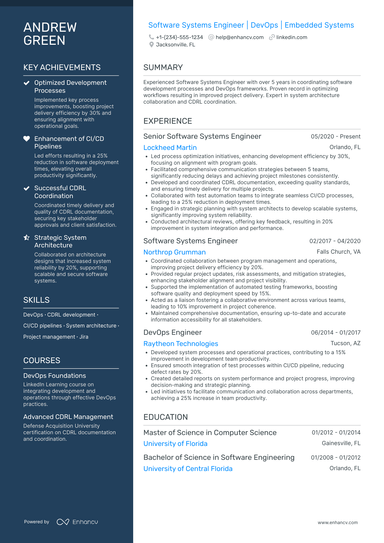 19 Software Engineer Resume Examples & Guide for 2025