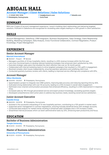 17 Hospitality Resume Examples & Guide for 2025
