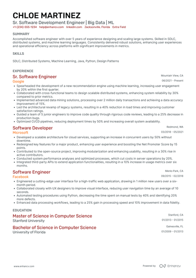 17 Machine Learning Resume Examples & Guide for 2025