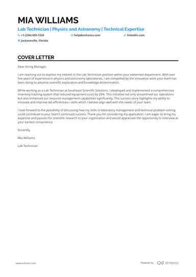 6 Professional Undergraduate Cover Letter Examples and Template for ...