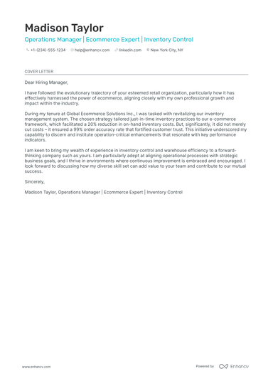 10 Professional Warehouse Worker Cover Letter Examples and Template for ...
