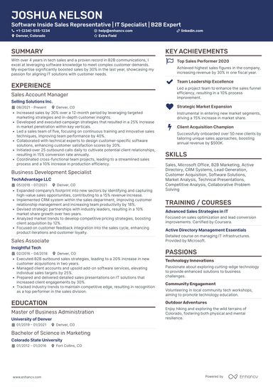 28 Sales Representative Resume Examples & Guide for 2025