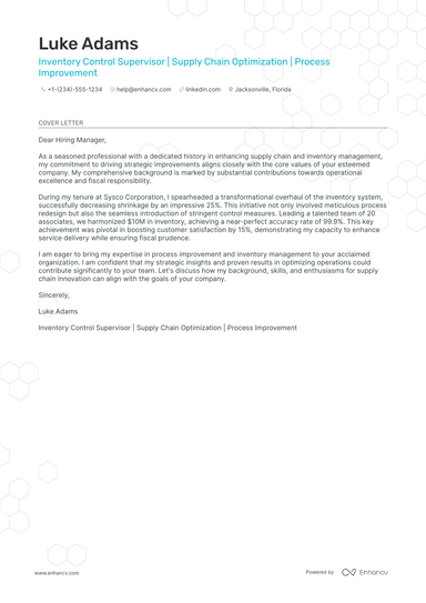 5 Professional Inventory Cover Letter Examples and Template for 2024 ...