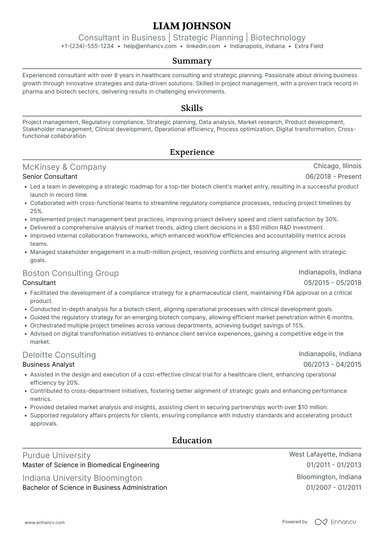 19 Biomedical Engineer Resume Examples & Guide for 2025