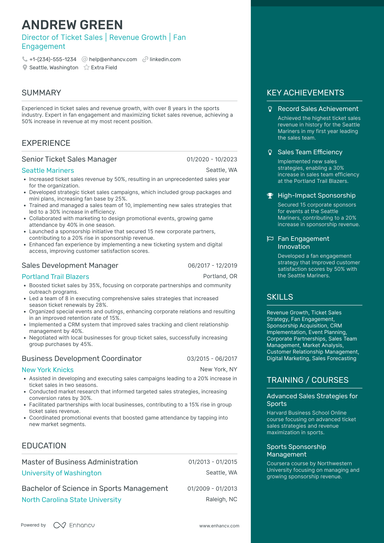 27 Director Resume Examples & Guide for 2025