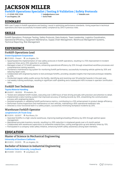 23 Driver Resume Examples & Guide for 2025
