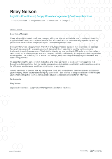 25 Professional Customer Service Cover Letter Examples and Template for 2024 | Enhancv