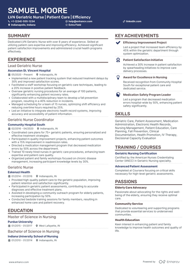 15 LVN Resume Examples & Guide for 2025