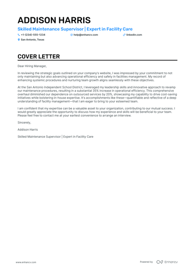 8 Professional Janitor Cover Letter Examples and Template for 2025 ...