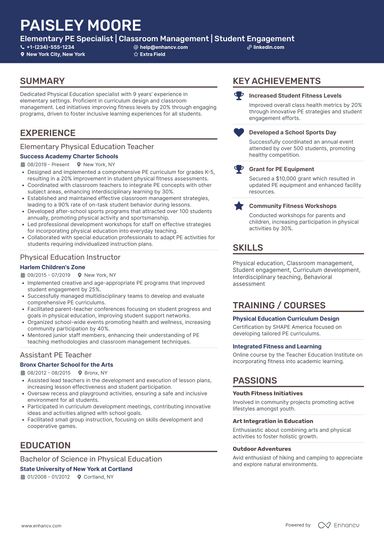 21 Early Childhood Teacher Resume Examples & Guide for 2025