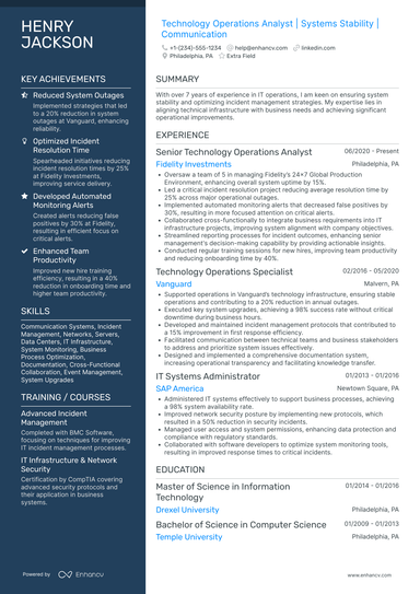 23 Tech Consultant Resume Examples & Guide for 2025