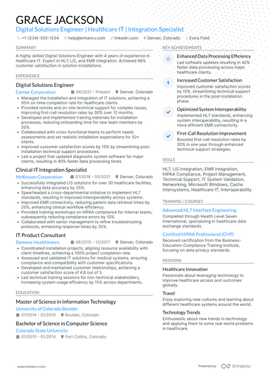 20 Audio Engineer Resume Examples & Guide for 2025