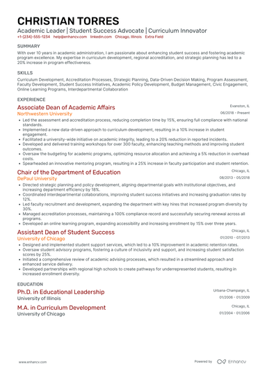 26 Academic Resume Examples, Templates & Guide for 2025