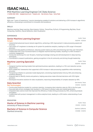 17 PhD Resume Examples & Guide for 2025