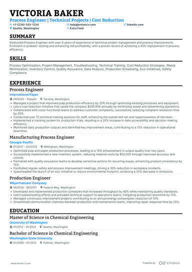 20 Product Engineer Resume Examples & Guide for 2025