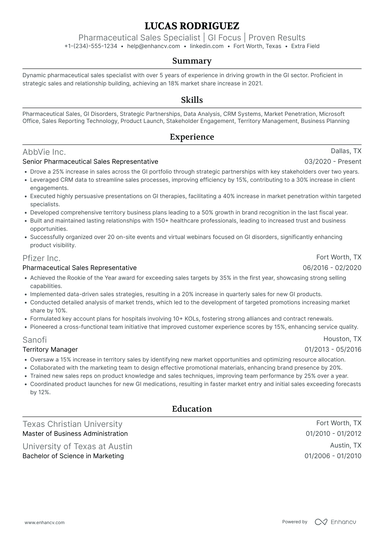 30 Sales Resume Examples & Guide for 2025