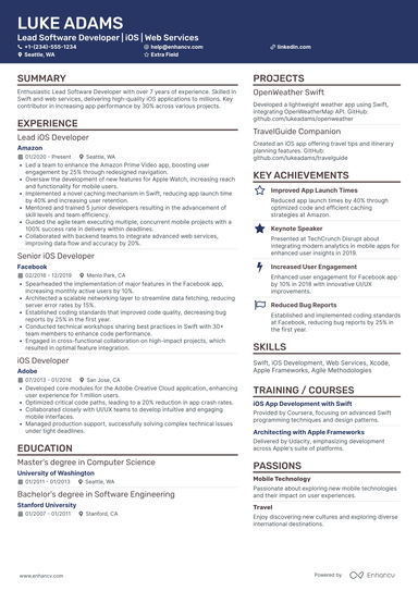 12 Developer Resume Examples That Got Jobs for 2025