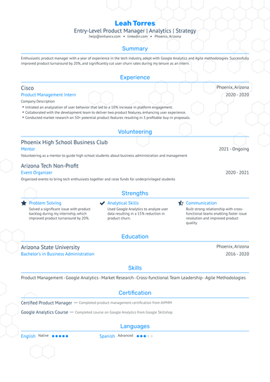26 Product Manager Resume Examples & Guide for 2024