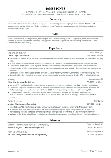 18 Flight Attendant Resume Examples & Guide for 2025