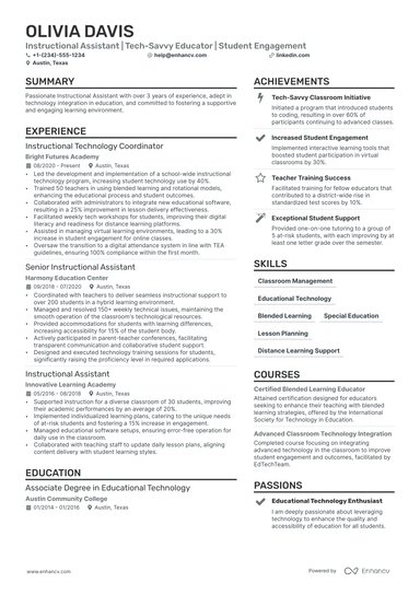 3 Online Teacher Resume Examples & Guide for 2024