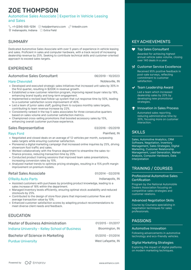 22 Sales Associate Resume Examples & Guide for 2025