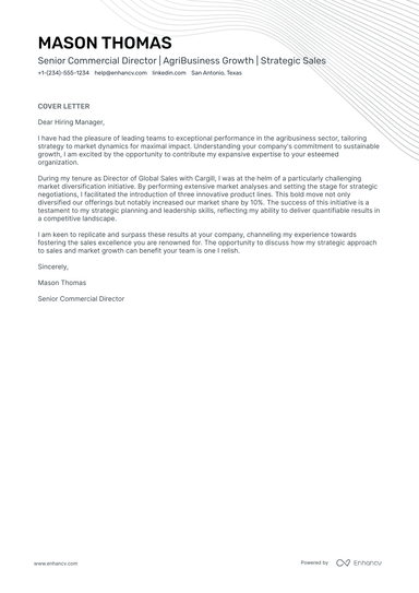 12 Professional Director Cover Letter Examples and Template for 2024 ...