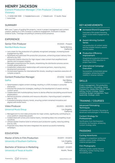 26 Content Manager Resume Examples & Guide for 2025