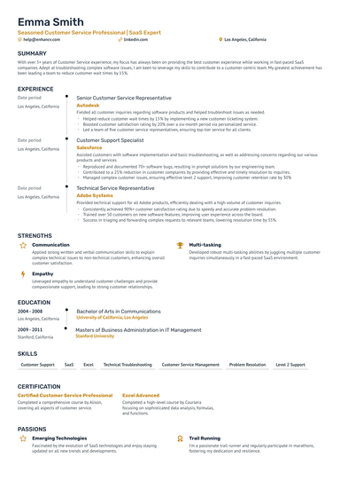 39 Customer Service Resume Examples & Guide for 2025