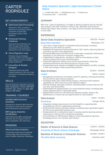 18 Azure Data Engineer Resume Examples With 10/10 Score In 2025