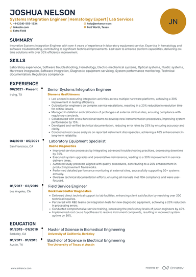 24 Systems Engineer Resume Examples & Guide for 2025