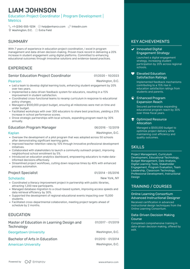 21 Project Coordinator Resume Examples & Guide for 2025