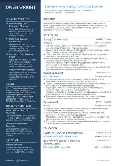 22 MBA Resume Examples & Guide for 2025
