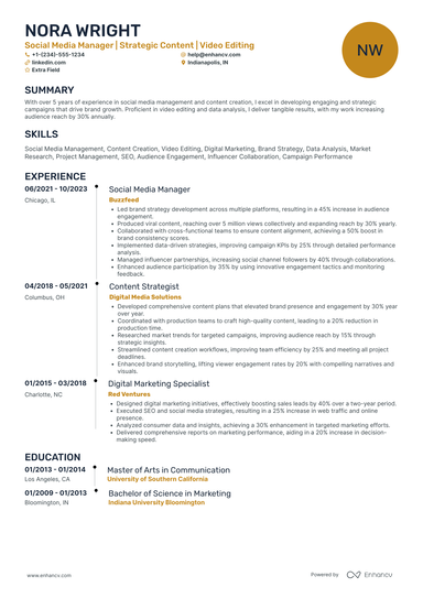 20 Podcaster Resume Examples & Guide for 2025